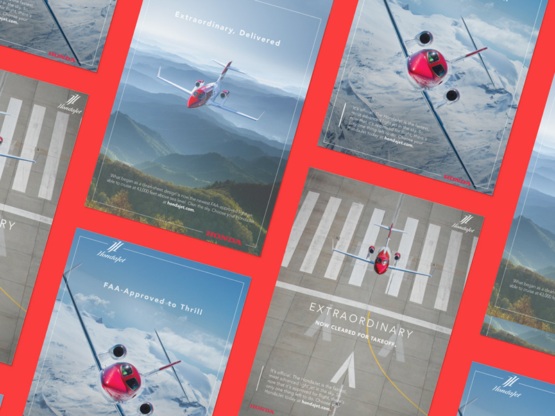 Honda Jet Posters by Bethany Falter on Dribbble