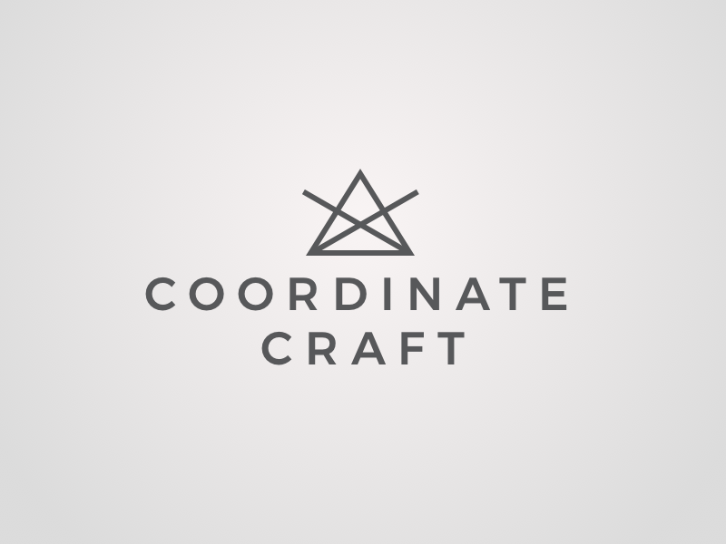 Coordinate Craft - Logo by Corey Daniels on Dribbble