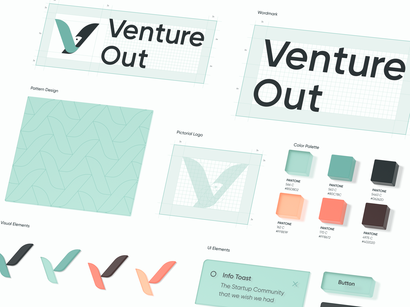 Venture Out - Brand Guidelines by Alex Spenser for syncrely on Dribbble