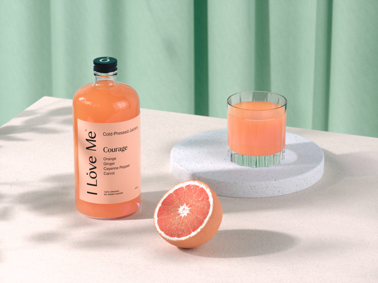 Packaging Design (Product render) by Alex Spenser for The Faces on Dribbble