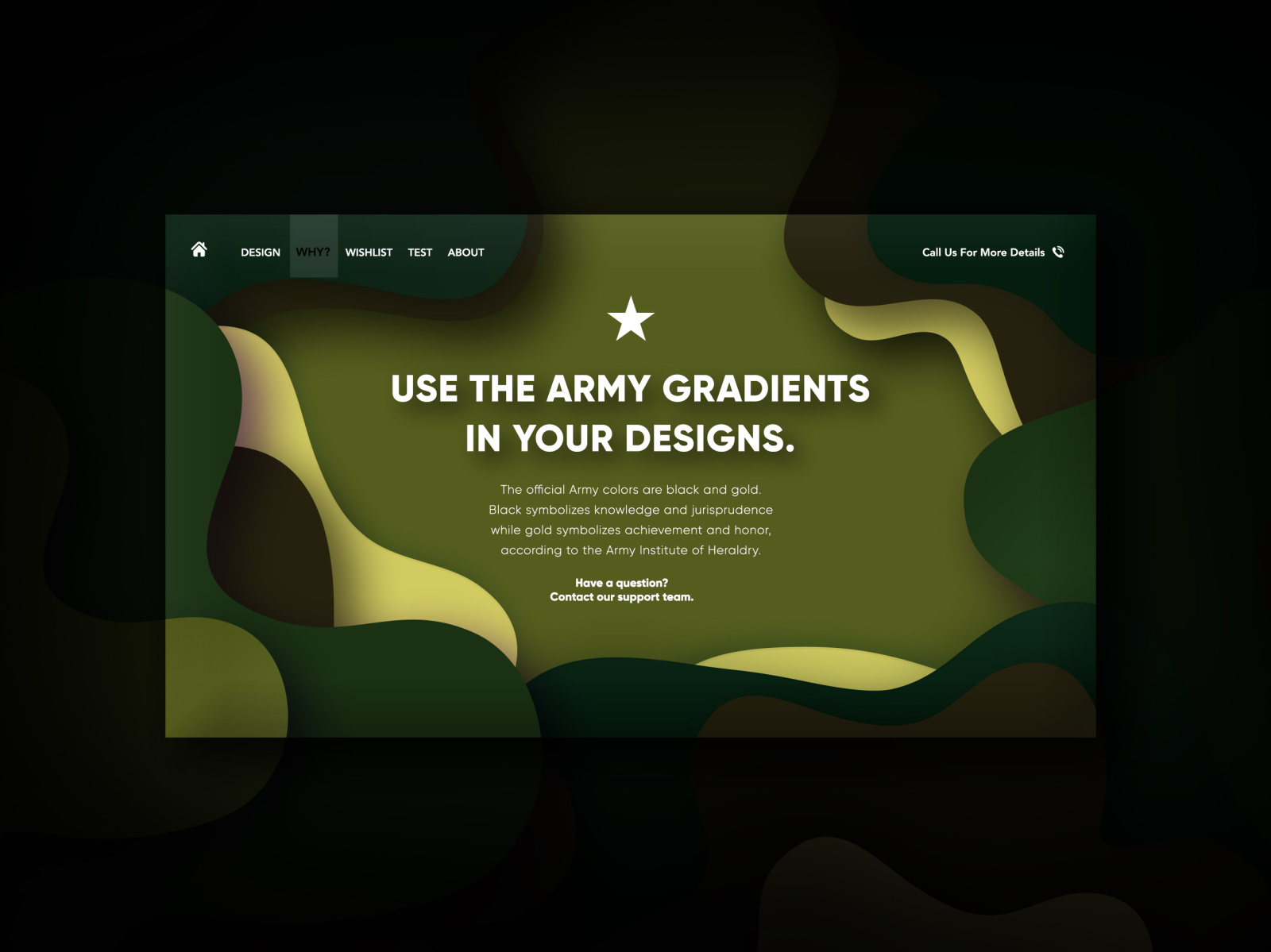 Army Gradients by Creapark on Dribbble