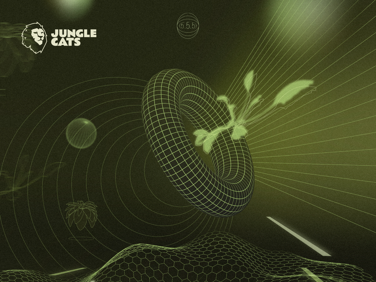 Dribbble - 02-jungle-cats-logo.jpg by Querubin Studio