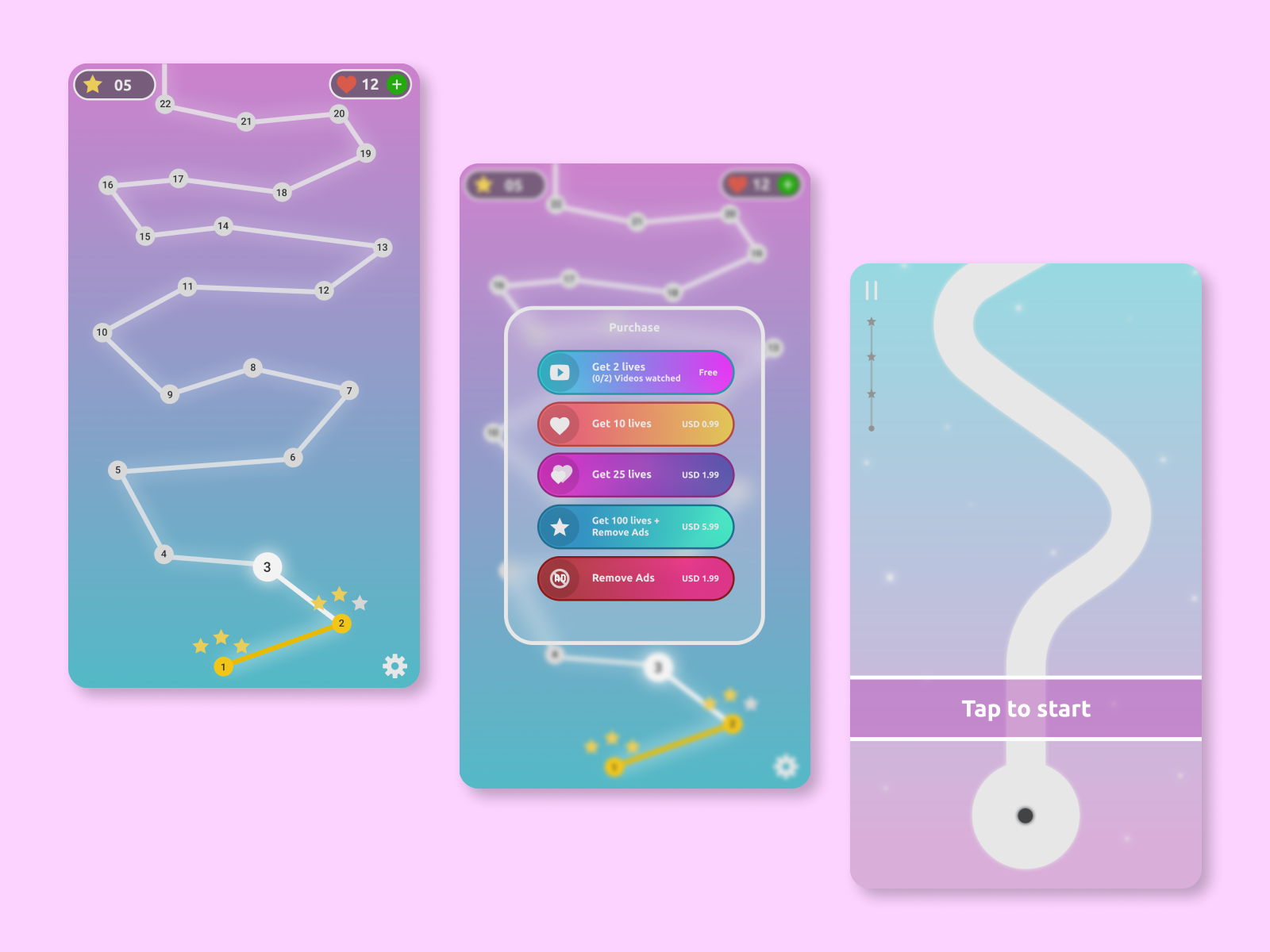 Line Runner by Maryam Rezaei on Dribbble