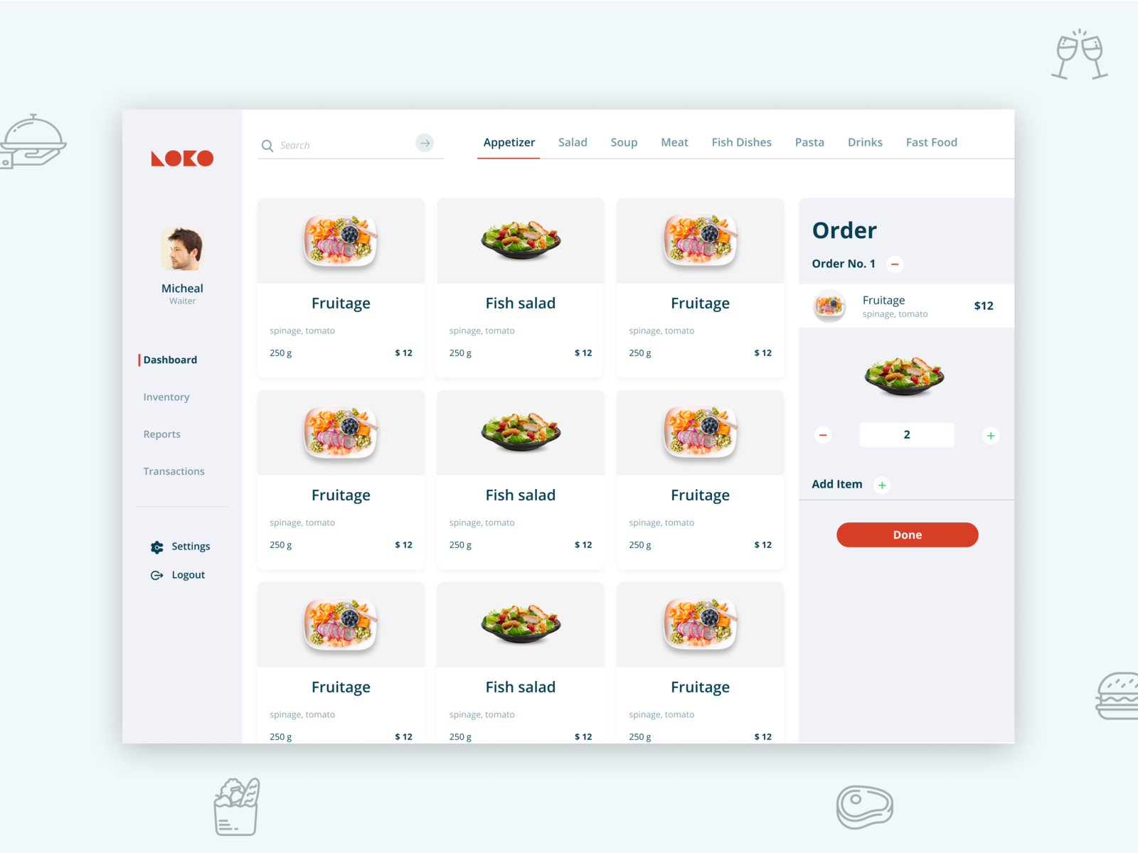 Lokopos (Dashboard) by Taimur Butt on Dribbble