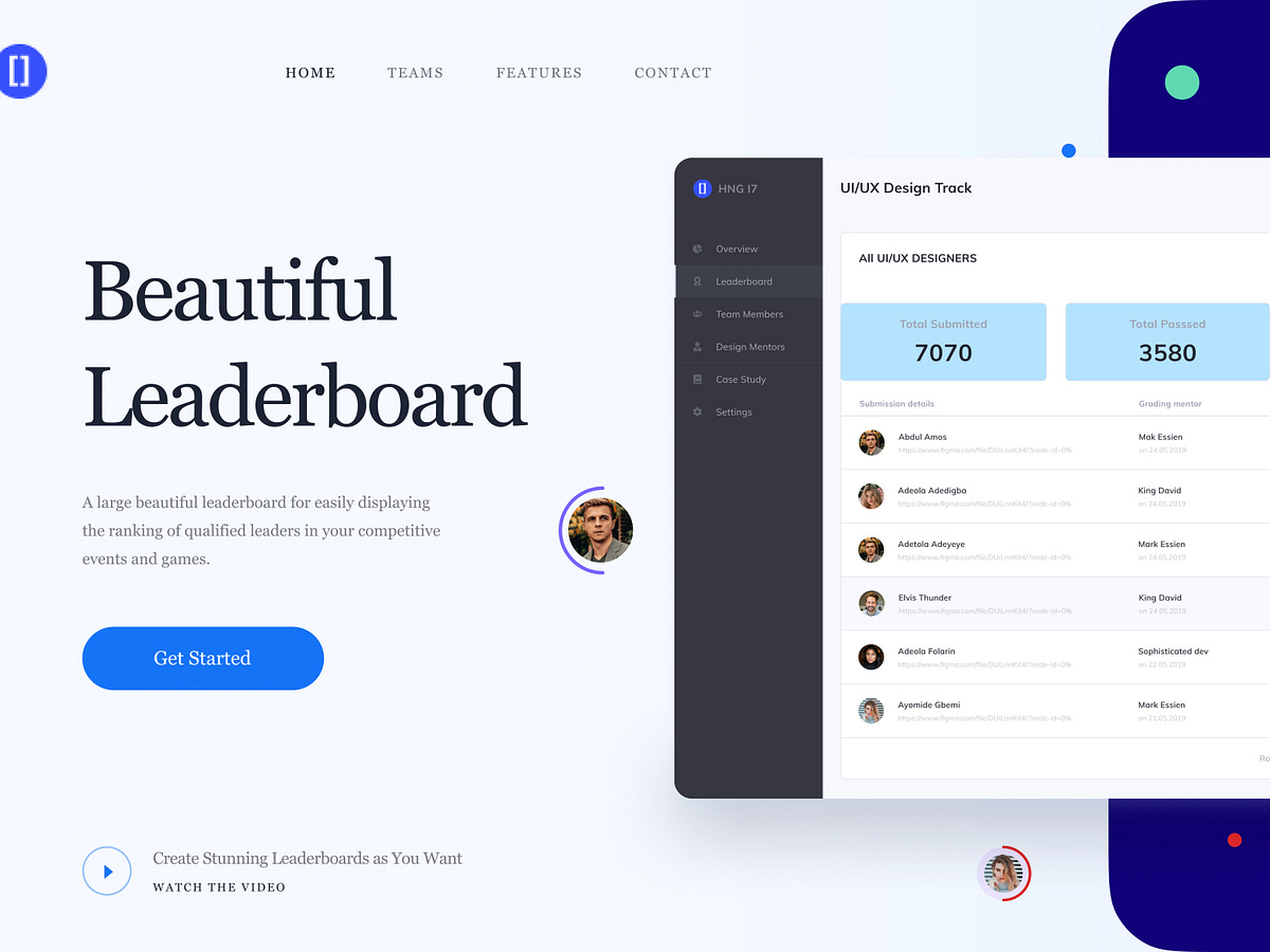Leaderboard designs, themes, templates and downloadable graphic ...