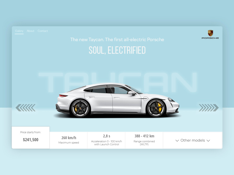 Porsche by Drozd Designs on Dribbble