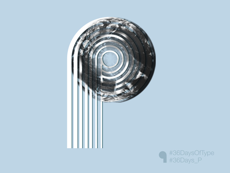Type Design P by David Alvarez on Dribbble