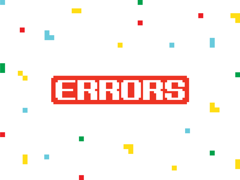 Errors Logo by Reklamekollektivet on Dribbble