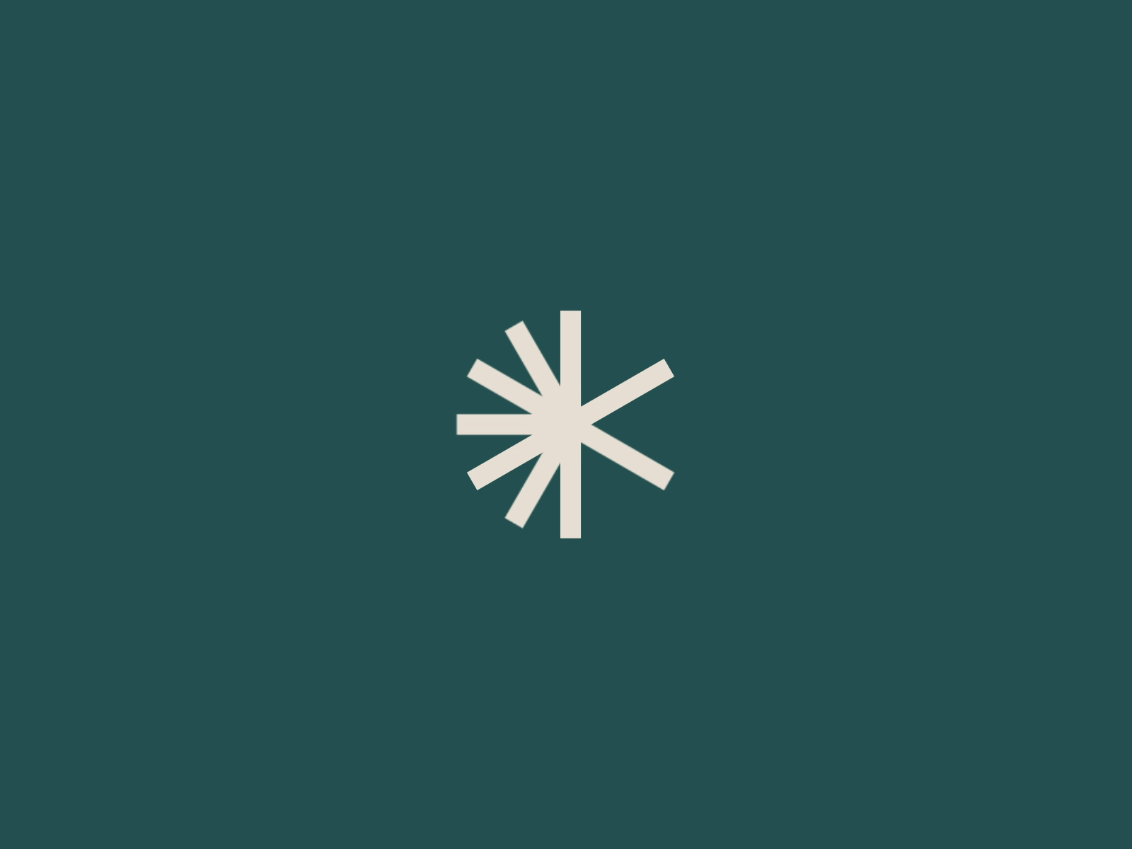 Animated Asterisk Logo by Soren Iverson on Dribbble
