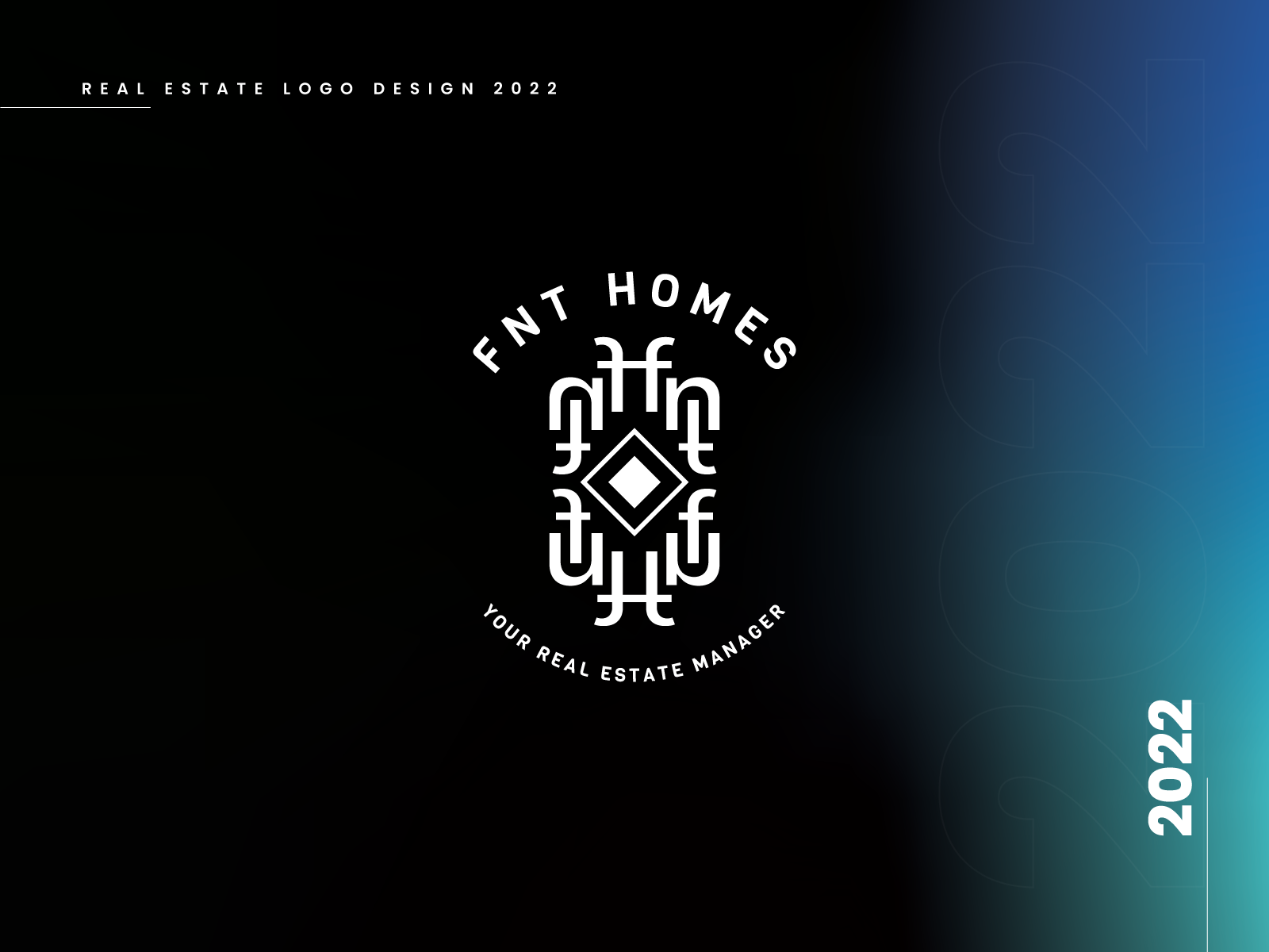 FNT Homes - Real Estate Logo by Bilawal Amanat on Dribbble