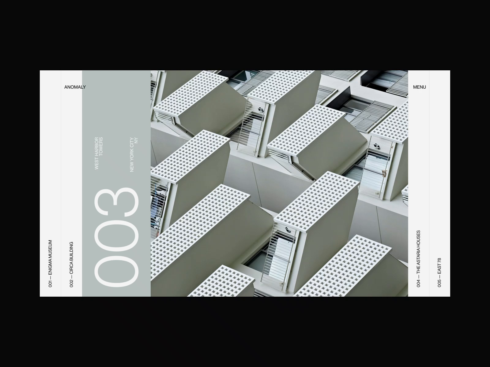 Anomaly Portfolio by Vedad Siljak on Dribbble