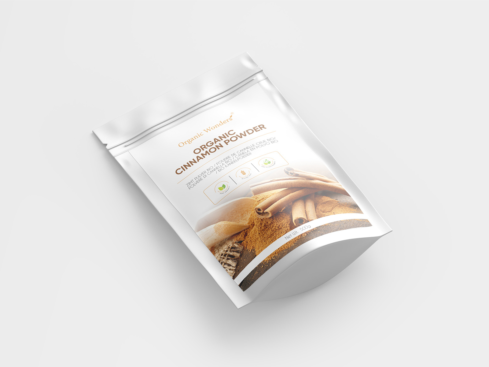 Cinnamon Powder Label design by Shakhawat Hosain on Dribbble