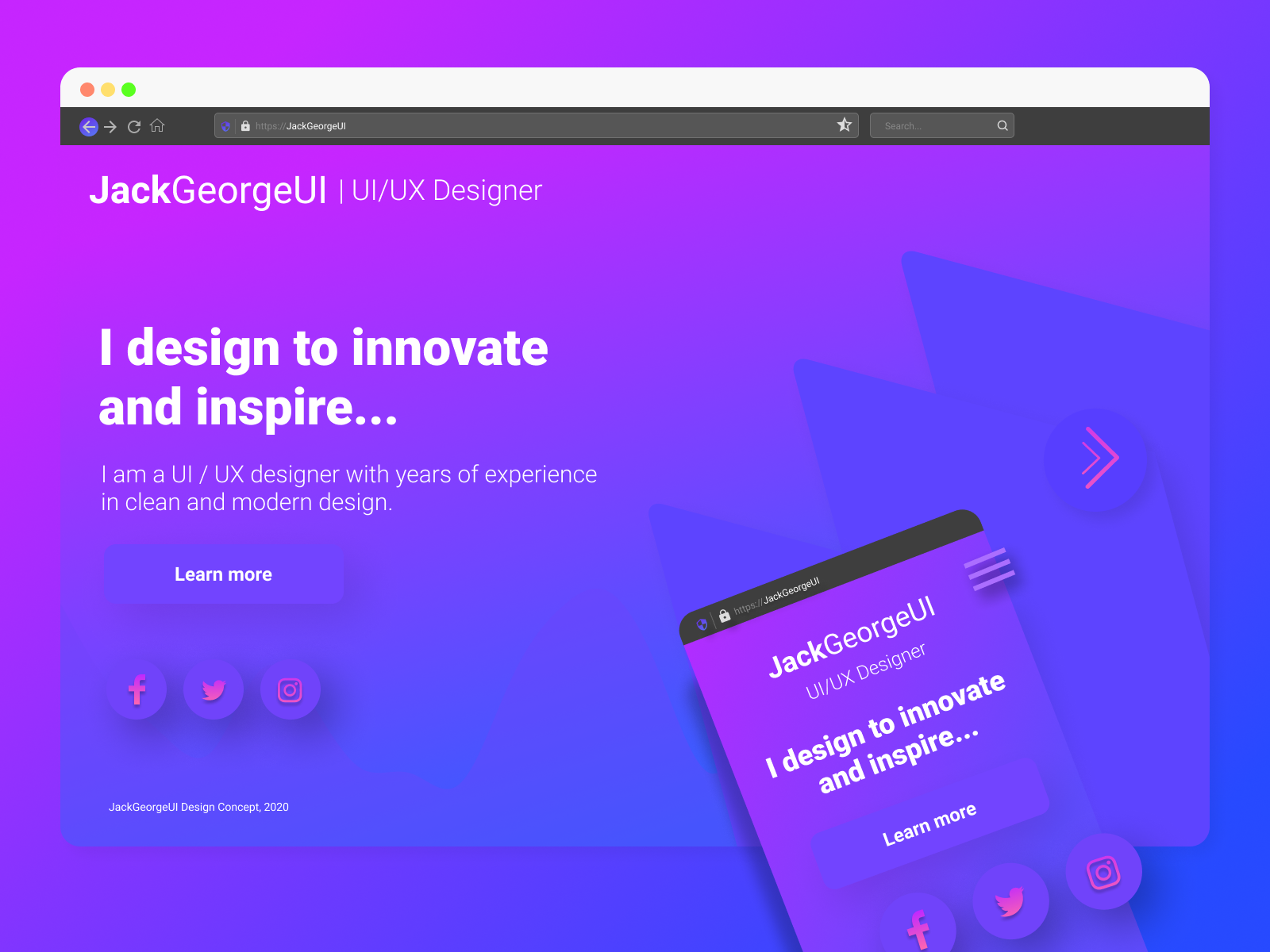 Experimenting morphing designs by Jack George on Dribbble