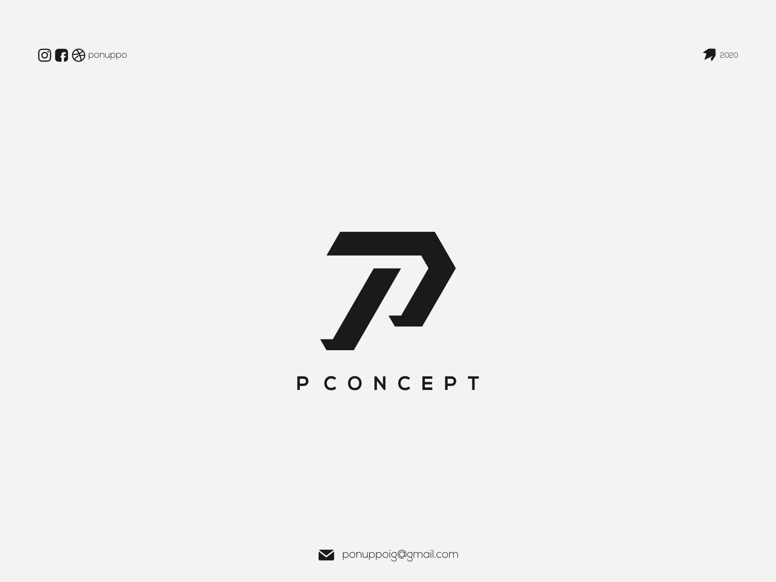 P LOGO by ponuppo on Dribbble