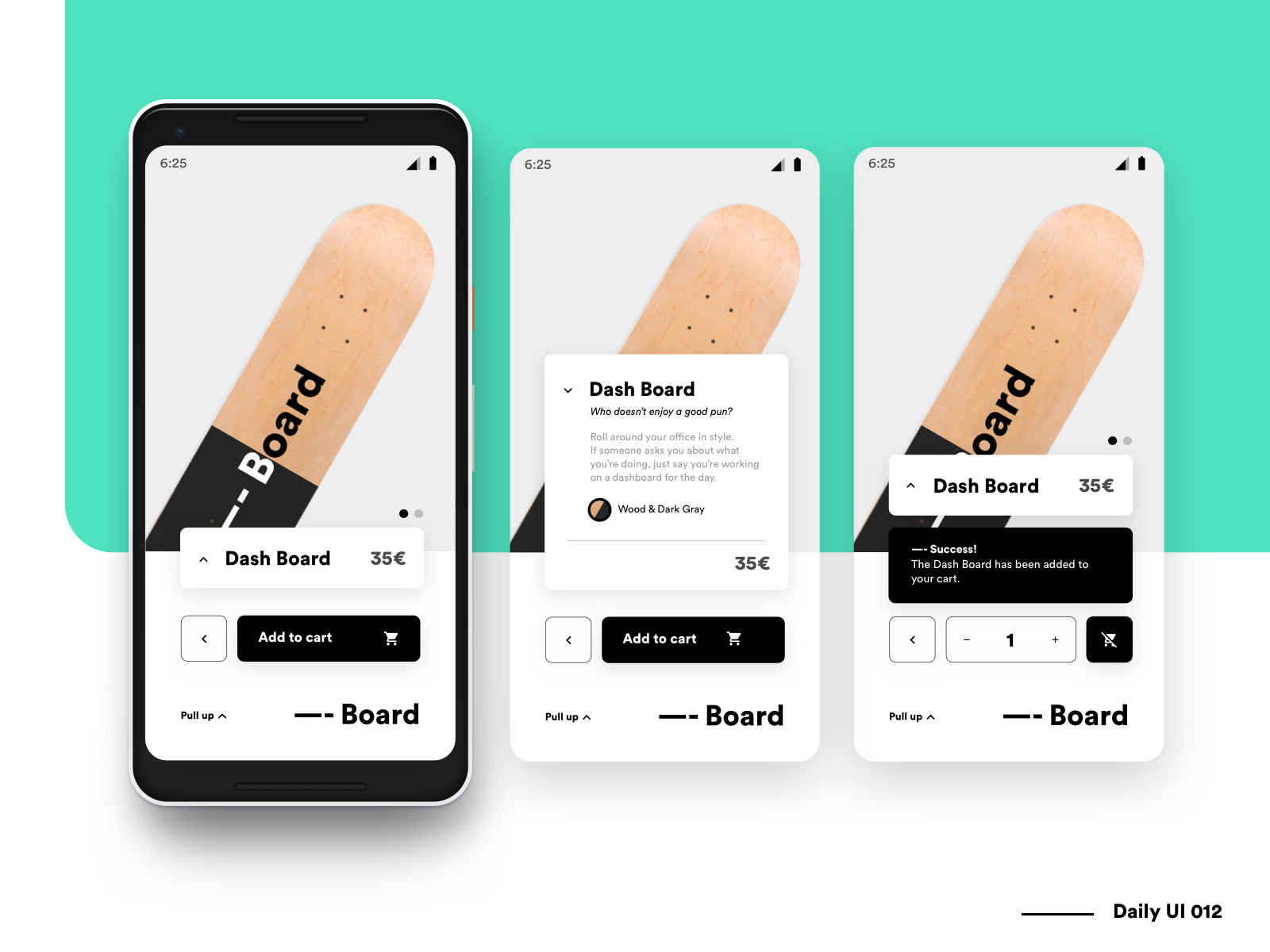 Dashboard - Single Product - DailyUi 012 by Miguel on Dribbble