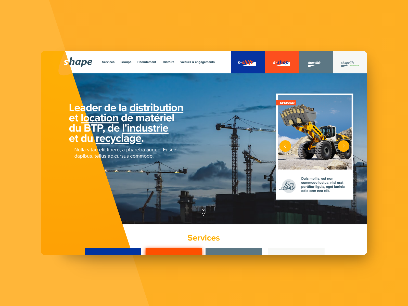 BTP Landing page by Shapeshift Agency on Dribbble