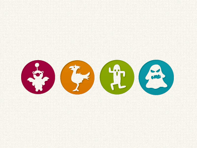 Final Fantasy Creature Icons by Jessie Wyatt on Dribbble