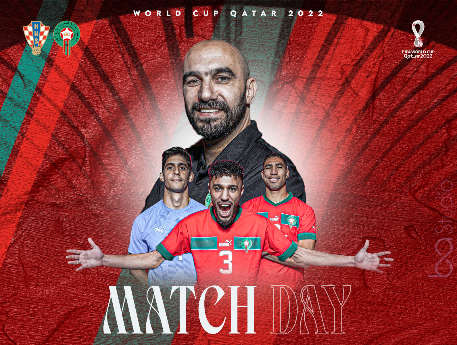 POSTER MATCHDAY DESIGN by ANASS BARRI on Dribbble