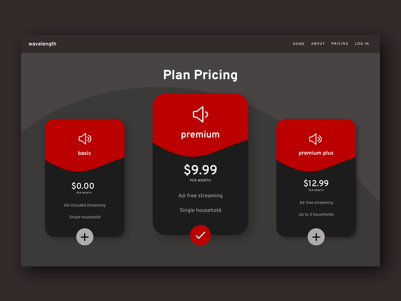 Daily UI #30 - Pricing by Kaylan Wingard on Dribbble