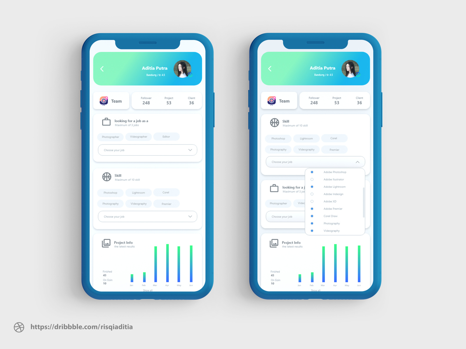 Make A Dropdown UI/UX Design by Risqi Aditia on Dribbble