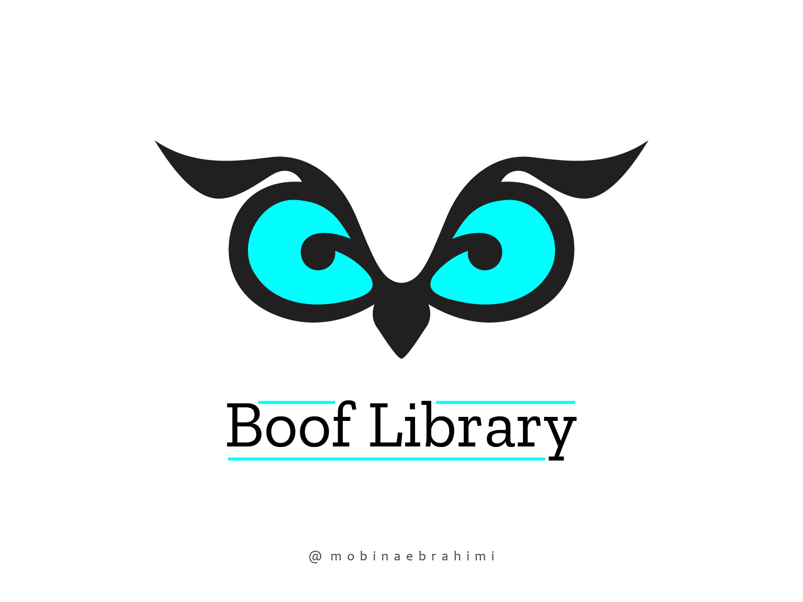 Boof Library logo by MOBINA EBRAHIMI on Dribbble