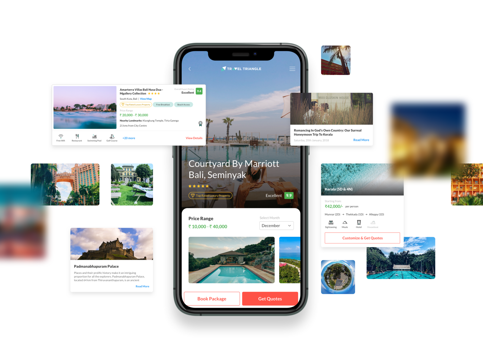 TravelTriangle Hotels by Prakhar Singh on Dribbble
