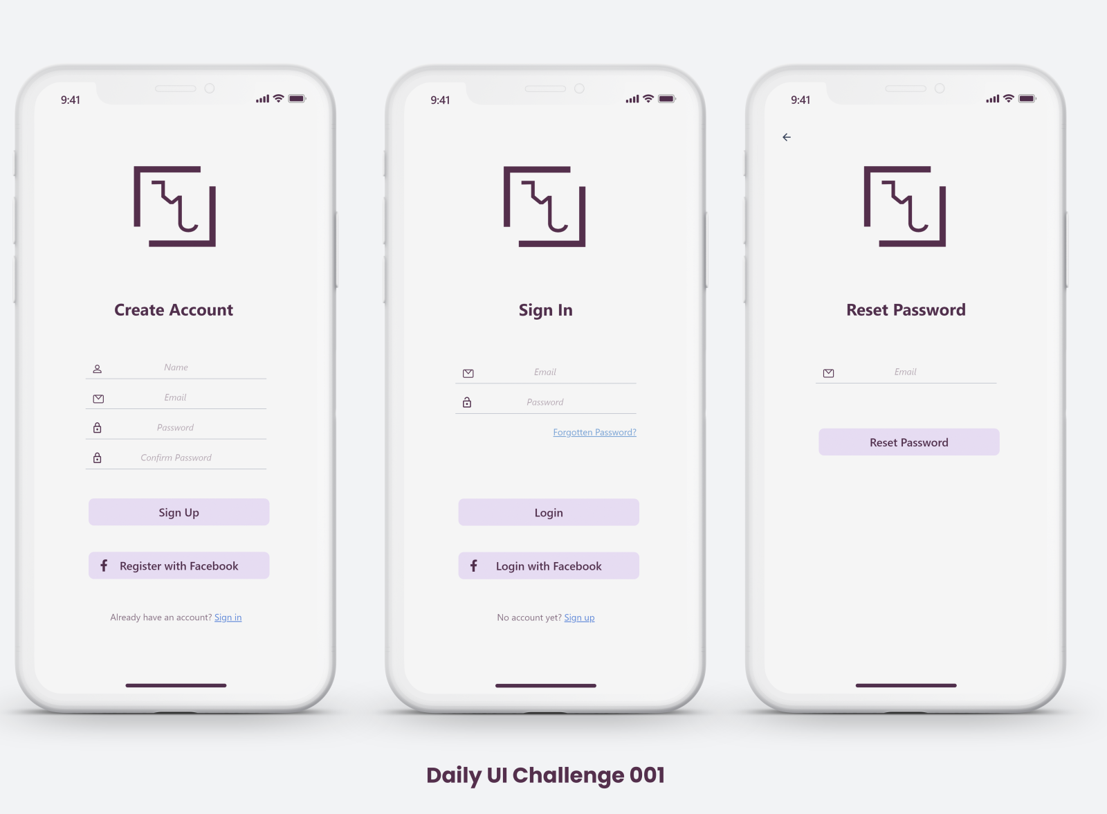 Daily Ui Challenge 001 by Faith Lebitso on Dribbble