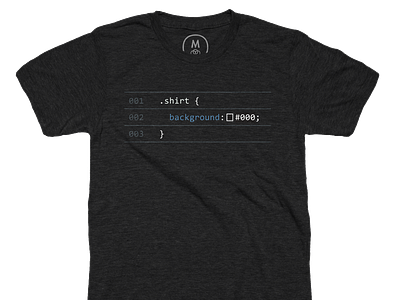 CSS Black Shirt by Wsky Ago on Dribbble