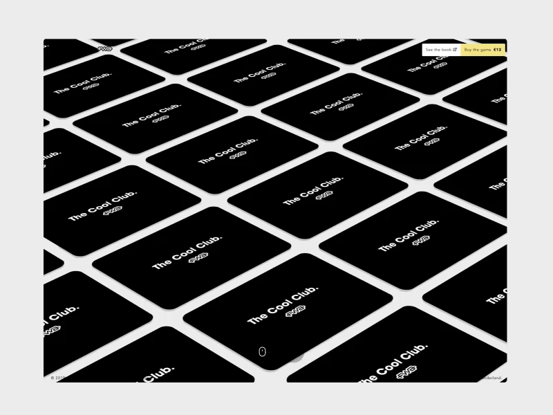 Interactive Cards by WONDERLAND on Dribbble