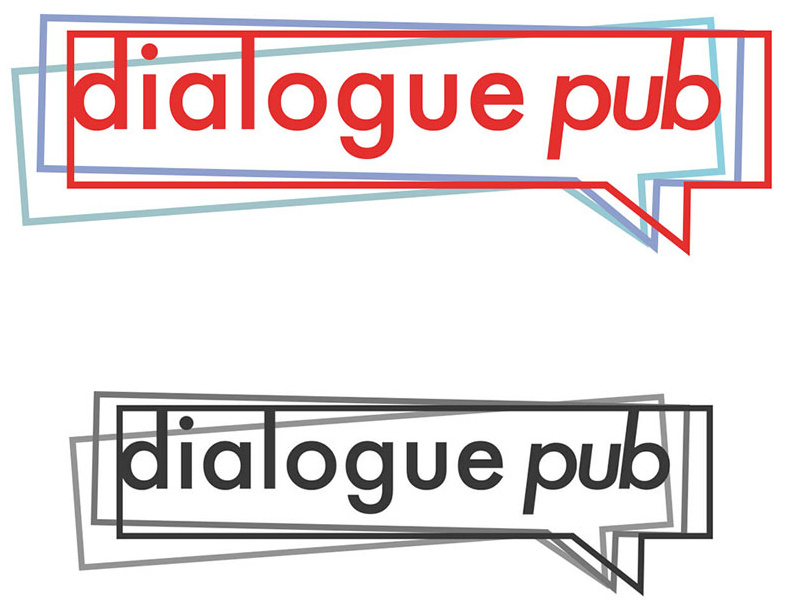 Dialogue Pub Logo by Veneta Atanasova on Dribbble