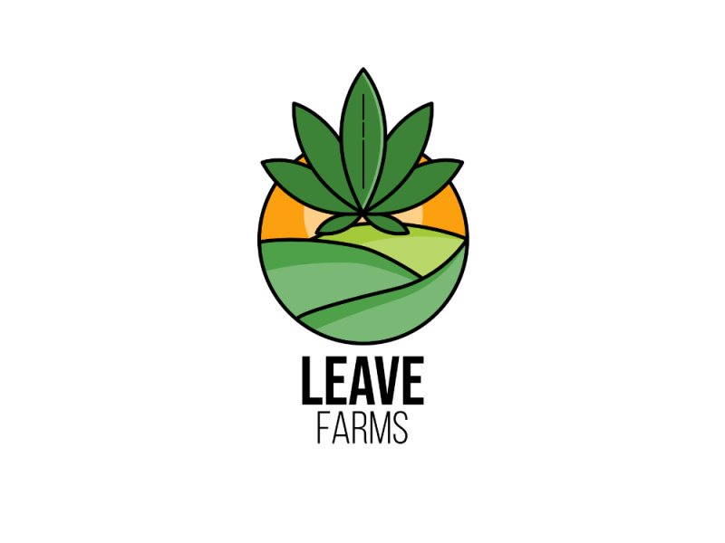 Logo 8 - Leave Farms by Rivaldi Handaka on Dribbble