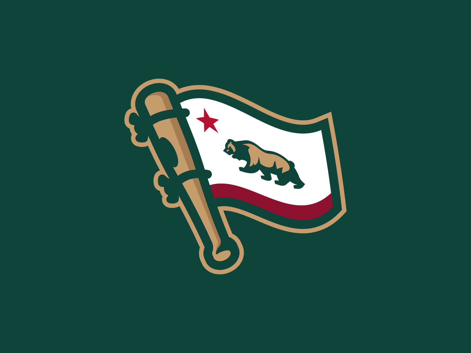 California Baseball for Hat Club by Sean McCarthy on Dribbble