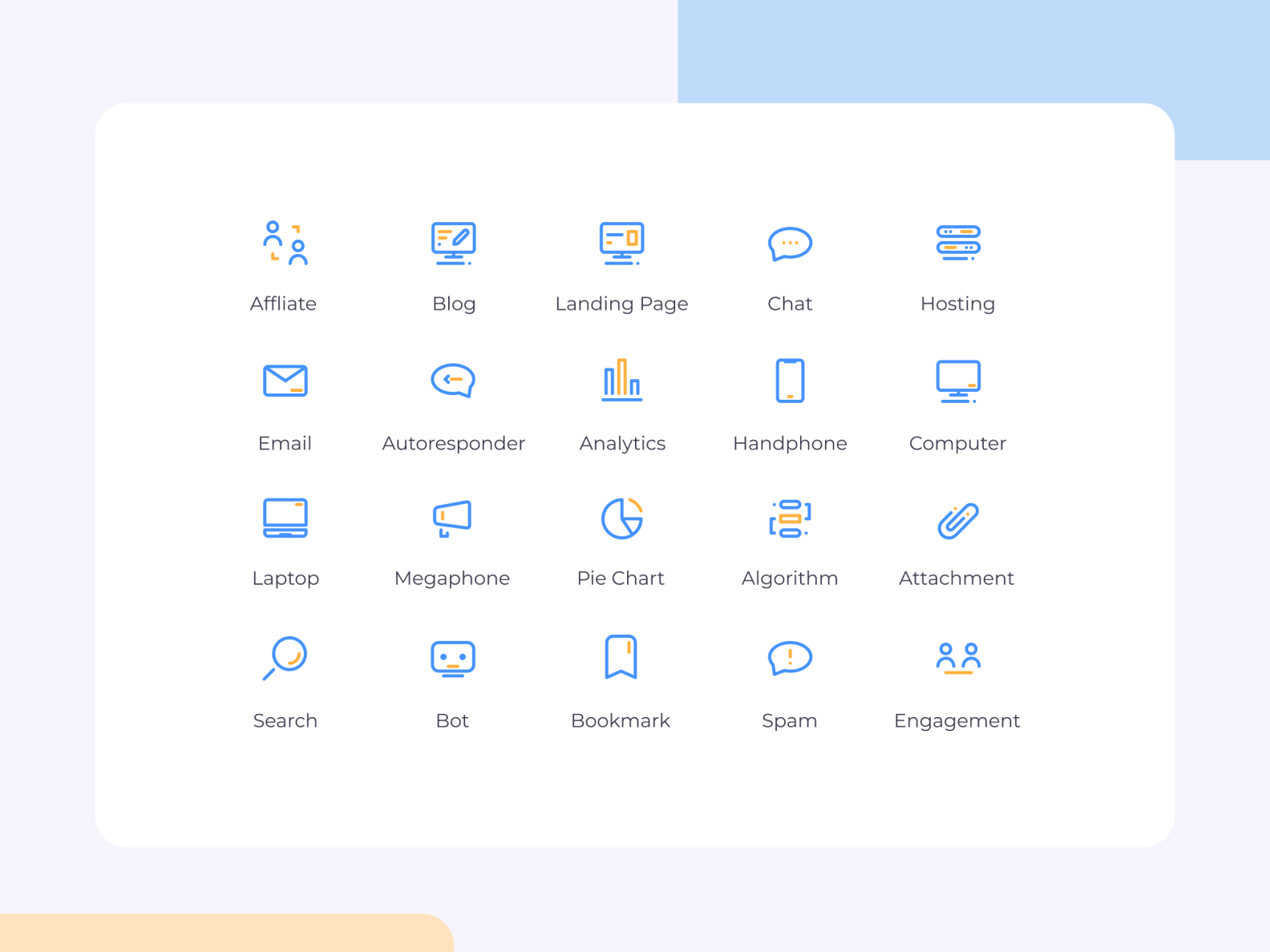 Hello Dribbble - Internet Marketing Icon by Feri Nurdianto on Dribbble