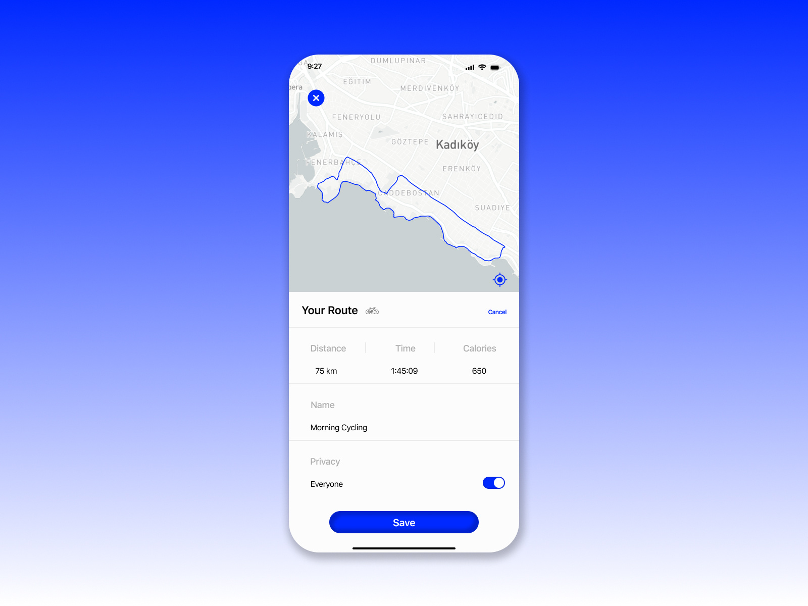 Daily UI | 020 - Location Tracker by Meltem Ozgen on Dribbble