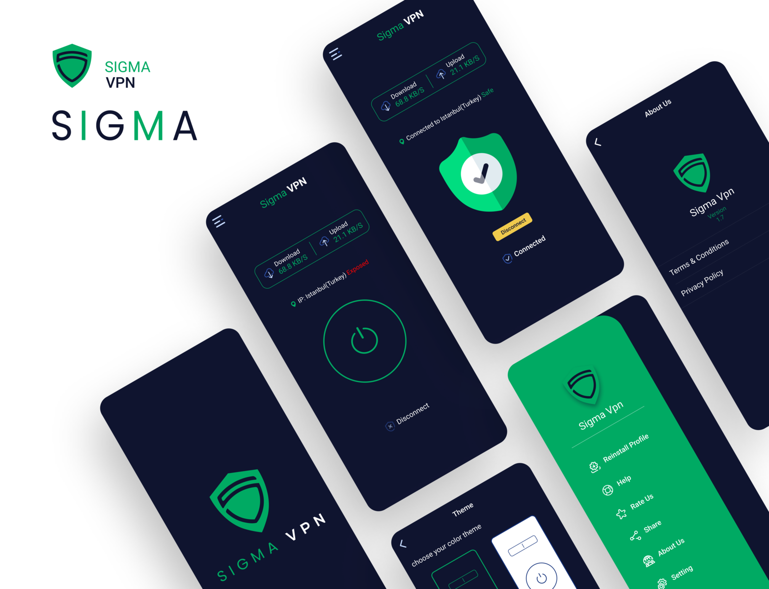 Sigma VPN by Sepideh Salimi on Dribbble