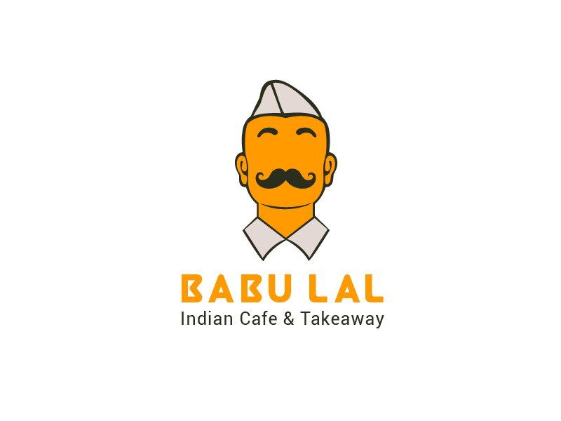 Babu Lal Flat Vector Logo Design v2 by Charan Saini on Dribbble