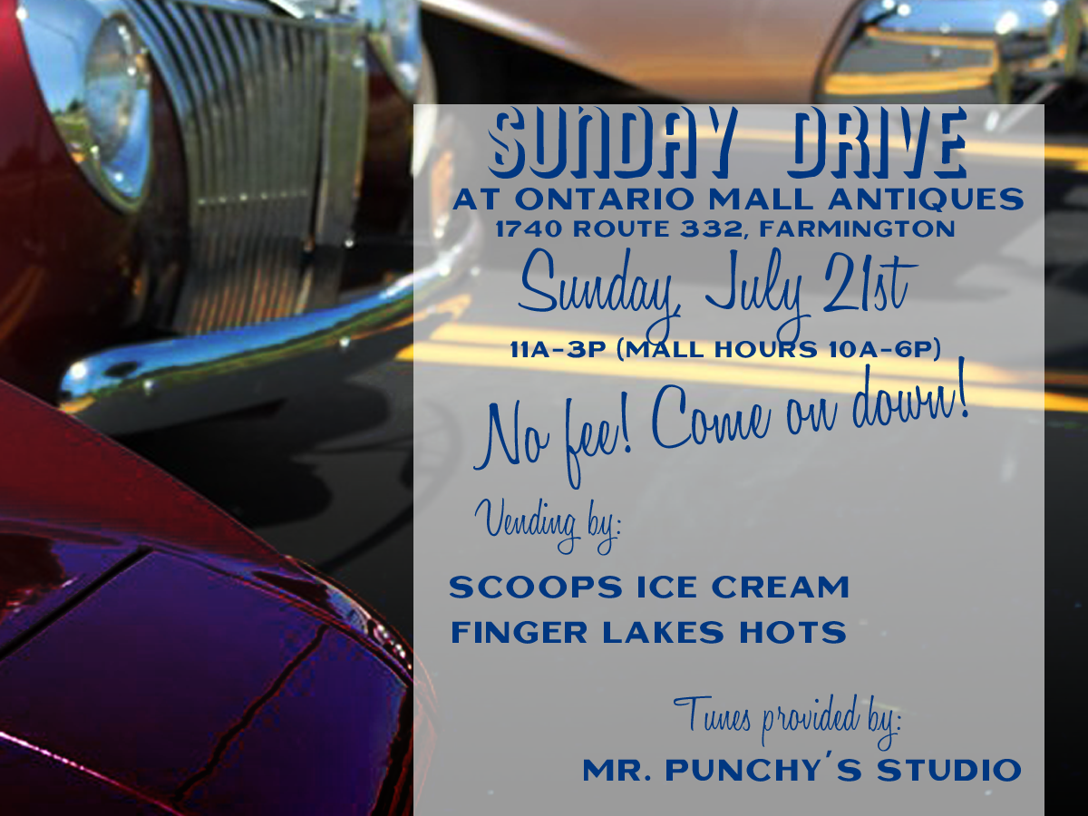Sunday Drive - Car show flyer by Lyndsey Dee on Dribbble