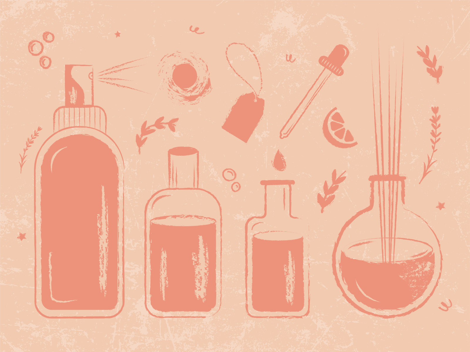 Beauty Mood Doodle by Marina Sarkisian on Dribbble