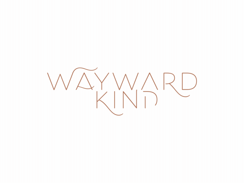 WAYWARD KIND - Logo Animation by Emmanuel O. on Dribbble