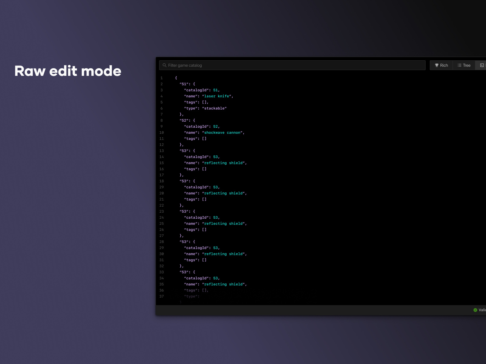 Raw edit mode by Roary Tubbs on Dribbble