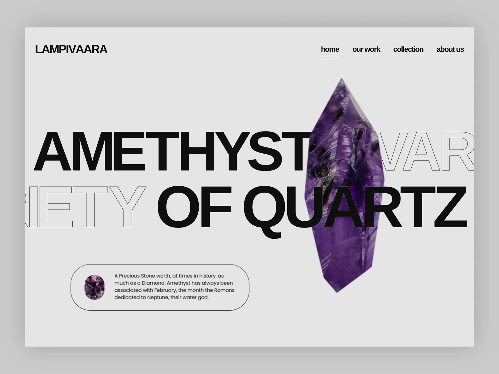 Amethyst crystal by Ho Tien on Dribbble