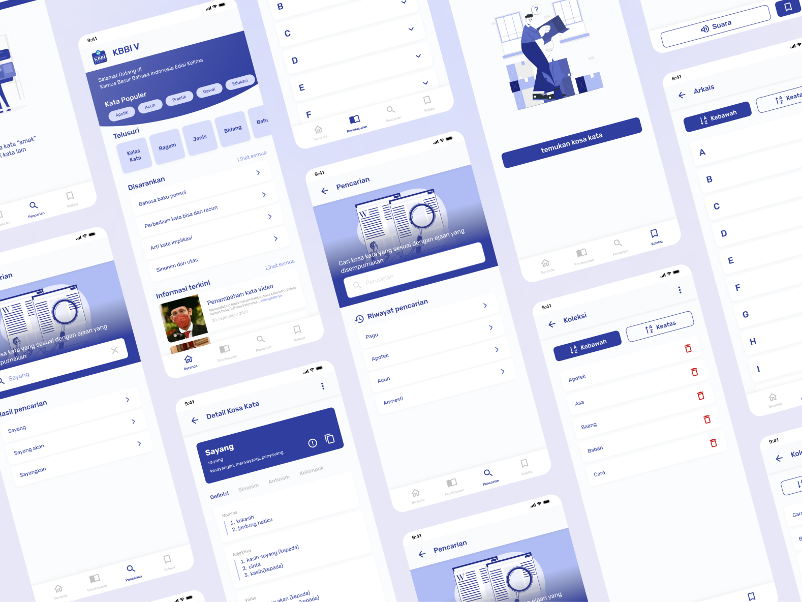 Redesign KBBI (Big Indonesian Dictionary) by Ari Darsan on Dribbble