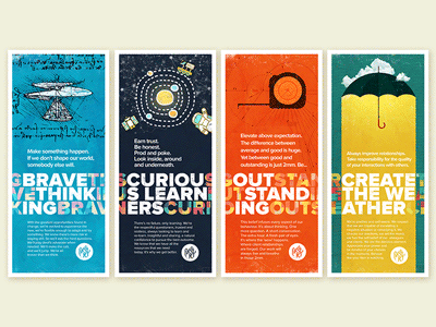 Company Values by Rich Hinchcliffe for HOME on Dribbble