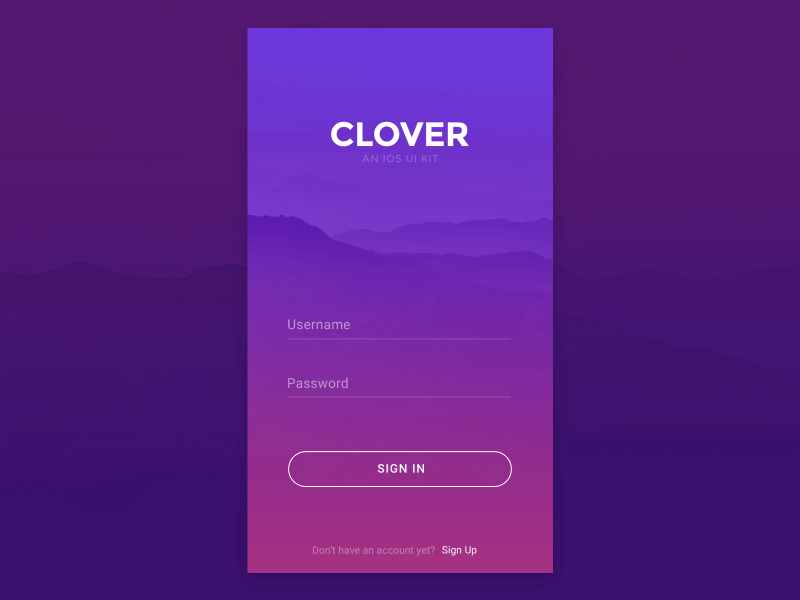 Sign In Animation by Gerasim Vityakov on Dribbble