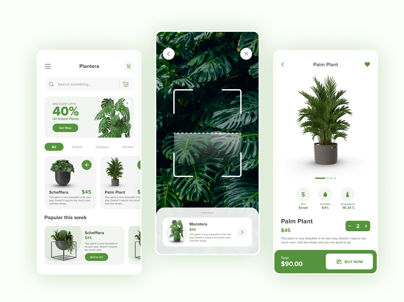 Plant App by Amanat Ali on Dribbble