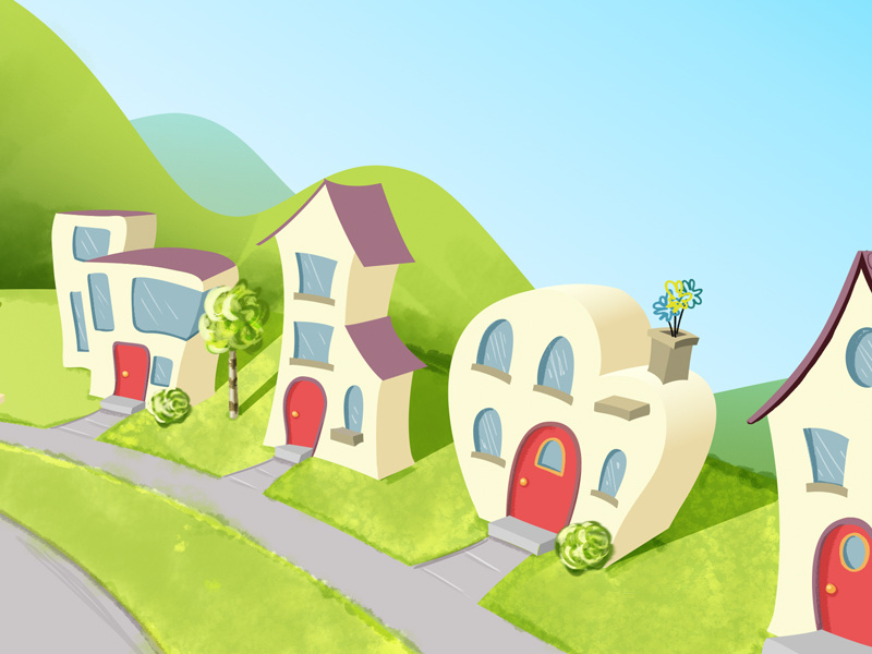 Little Village by Ann Grafelman for Code School on Dribbble