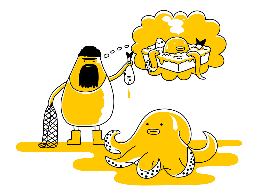 fishermans pie II by Simon Oxley on Dribbble