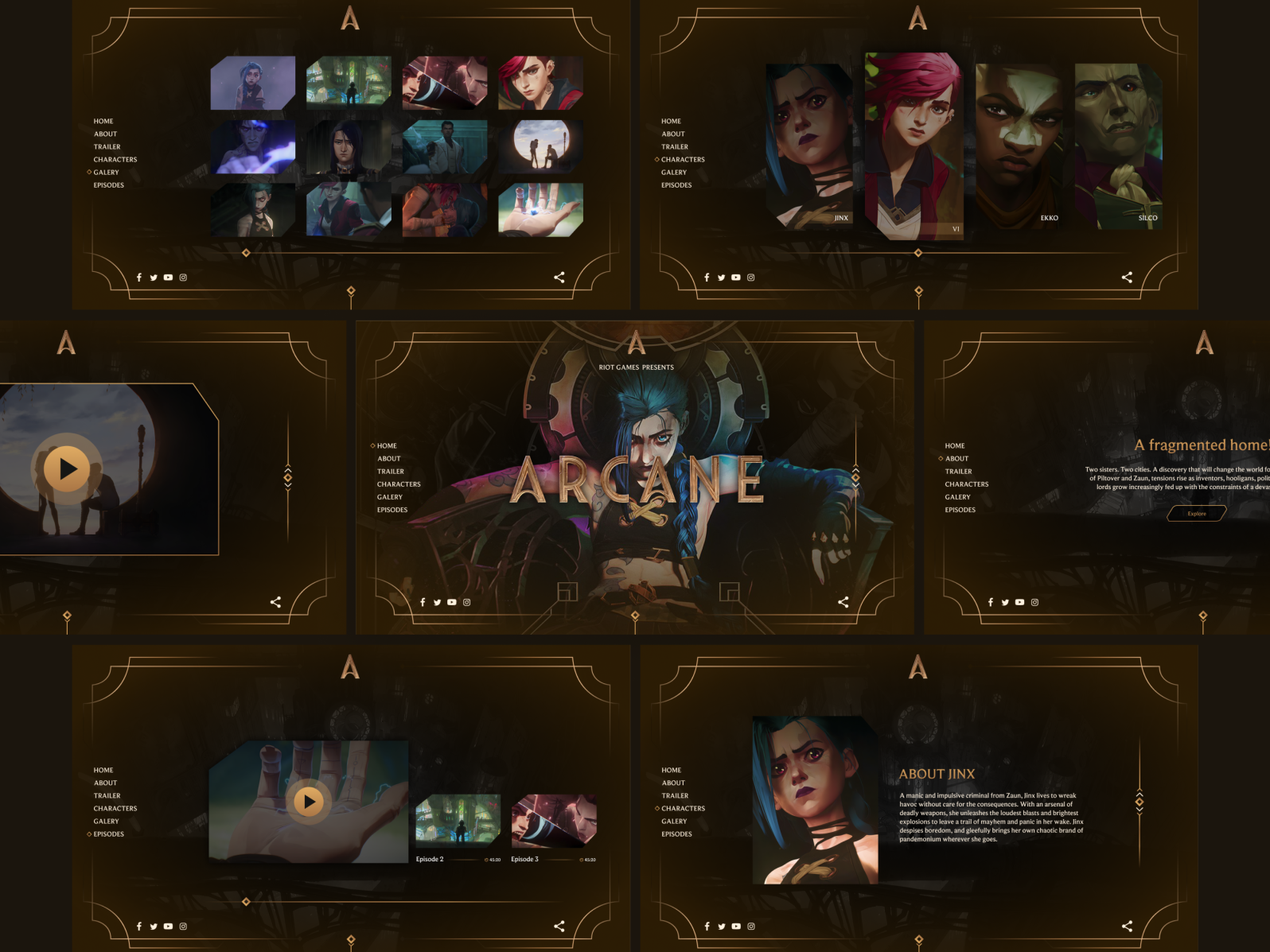 Arcane / League of Legends - Concept Design by Camila Nascimento on ...