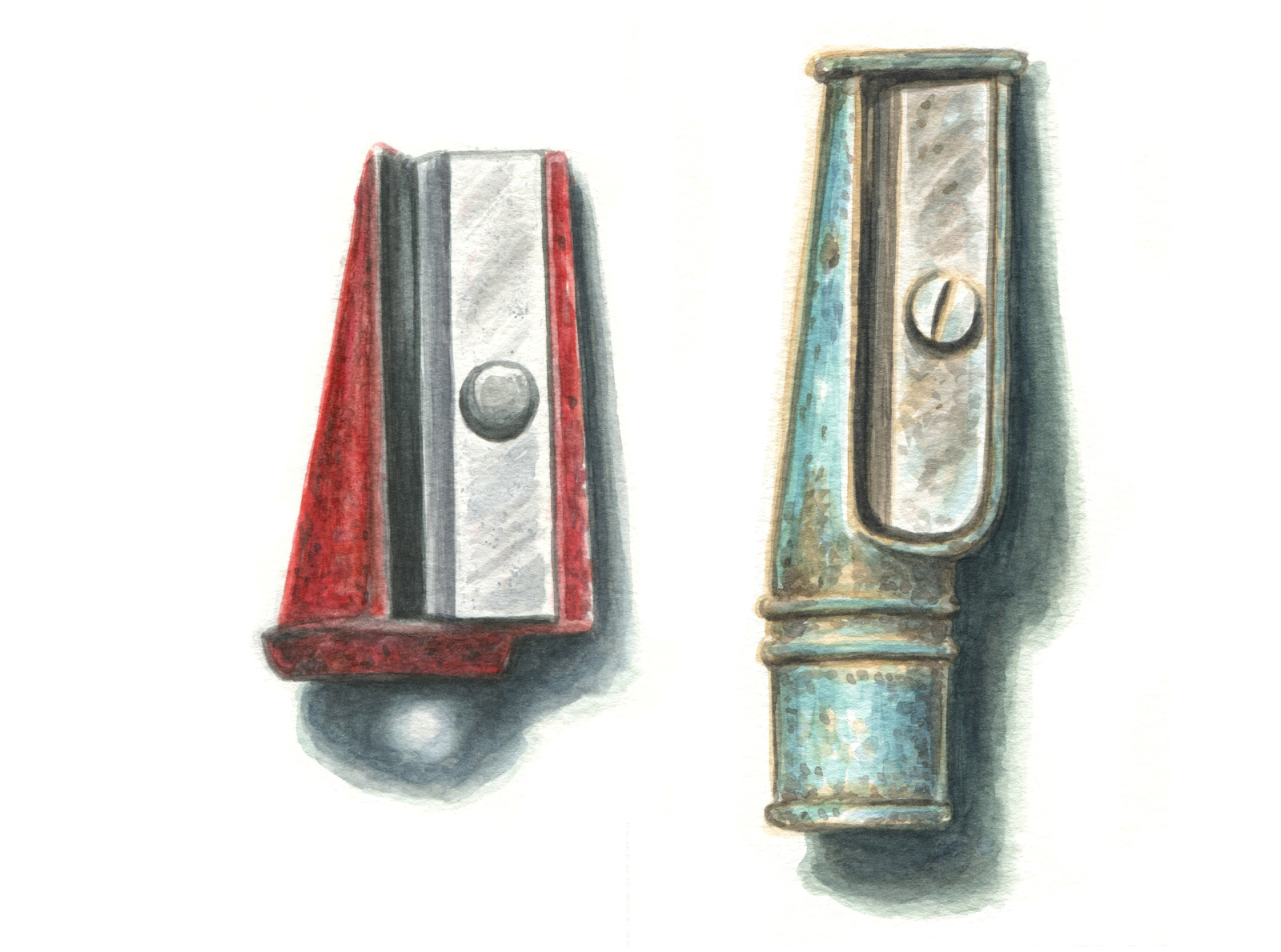 Pencil Sharpeners by Landis Blair on Dribbble