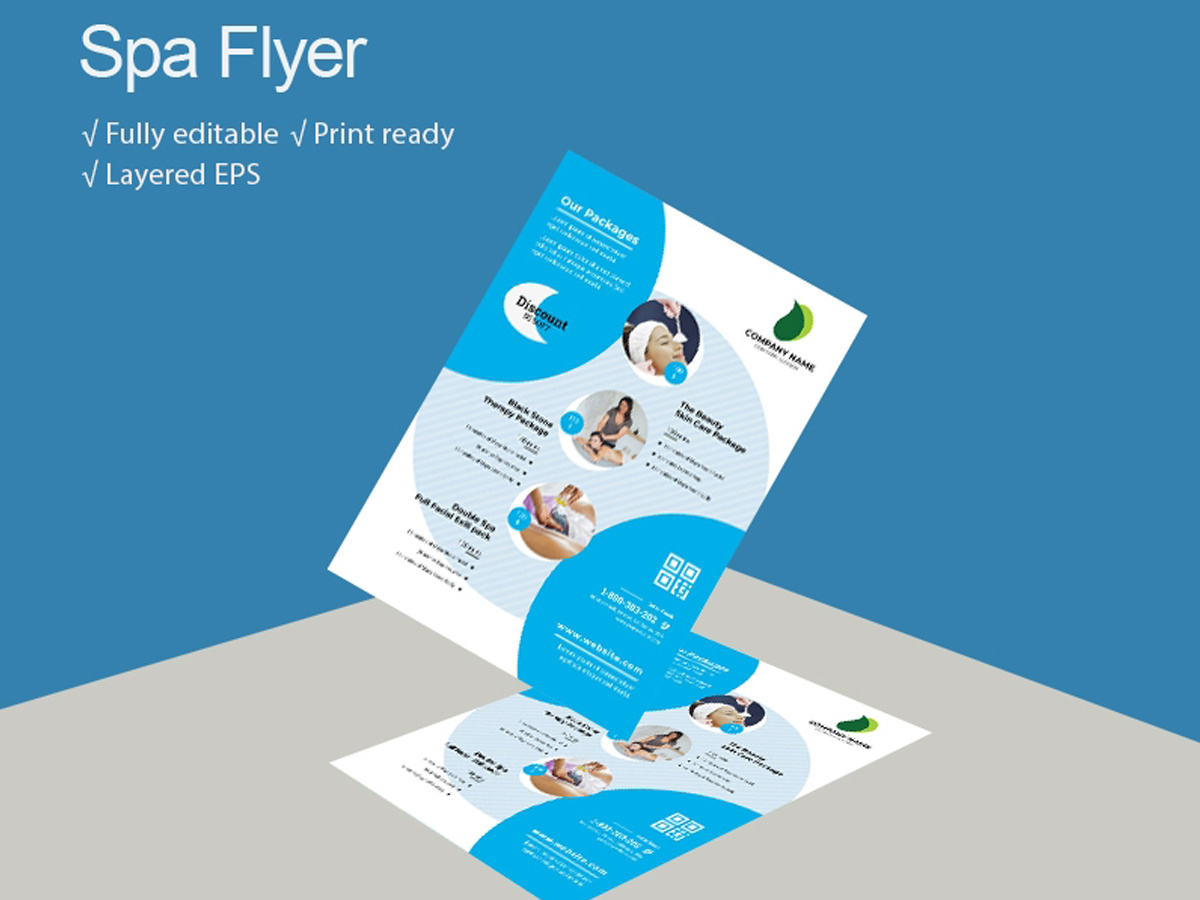 Spa Flyer by MD RAIHAN PK on Dribbble